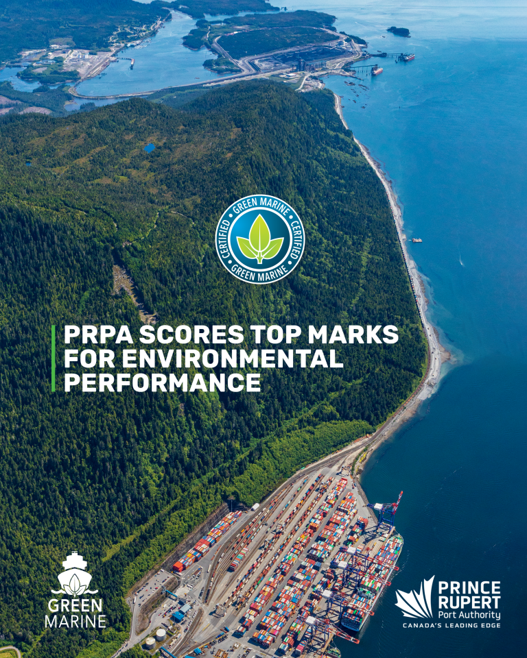 PRPA Scores Top Marks for Environmental Performance | Prince Rupert ...