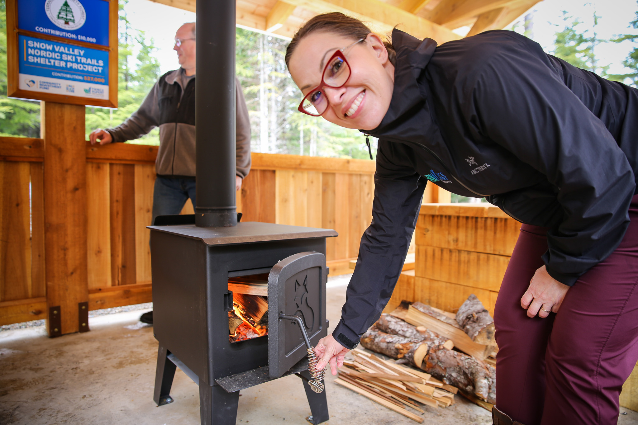PRPA Helps Snow Valley Nordic Ski Club Shelter From The Elements | Prince Rupert Port Authority ...